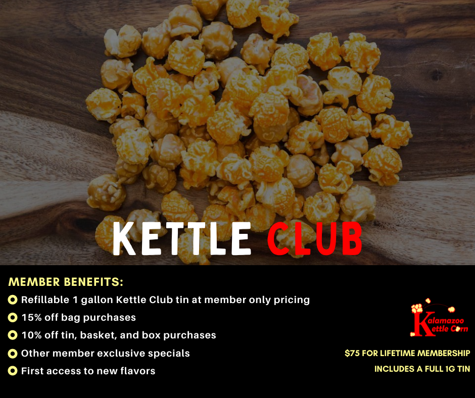 Kettle Club Membership | Kalamazoo Kettle Corn
